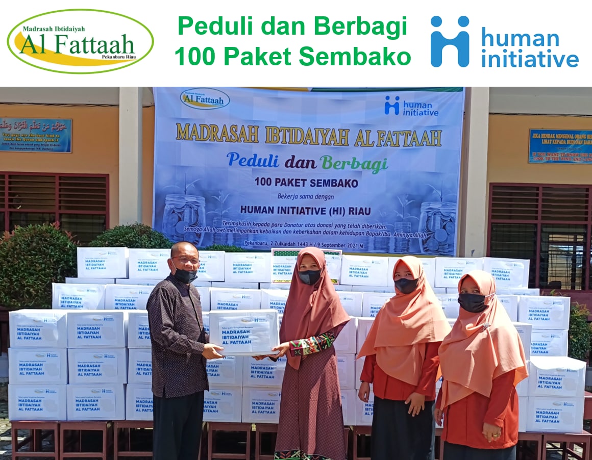 MI Al Fattaah dan Human Initiative (HI) Riau Peduli dan Berbagi 100 ...