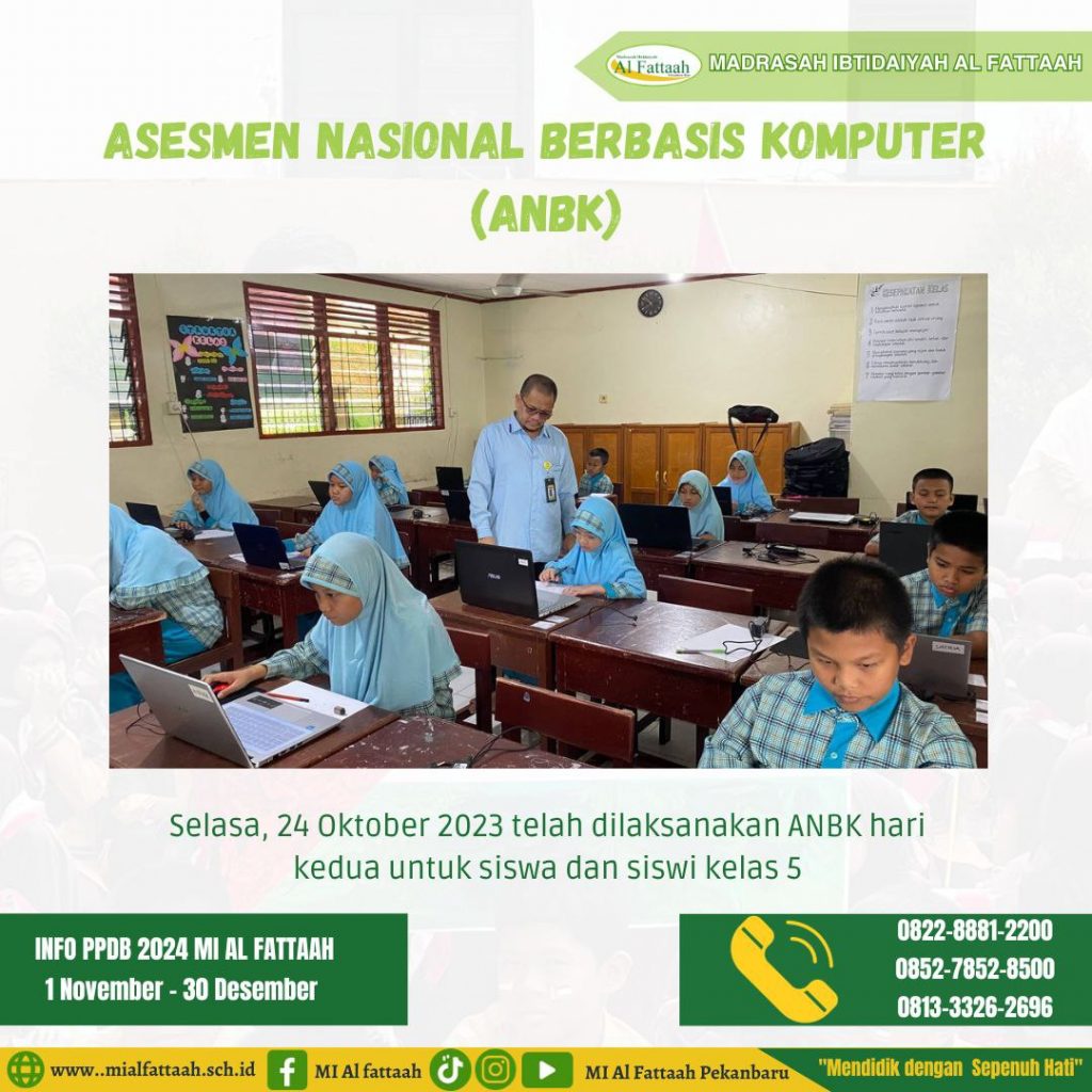 Asesmen Nasional Berbasis Komputer (ANBK) – MADRASAH IBTIDAIYAH AL FATTAAH